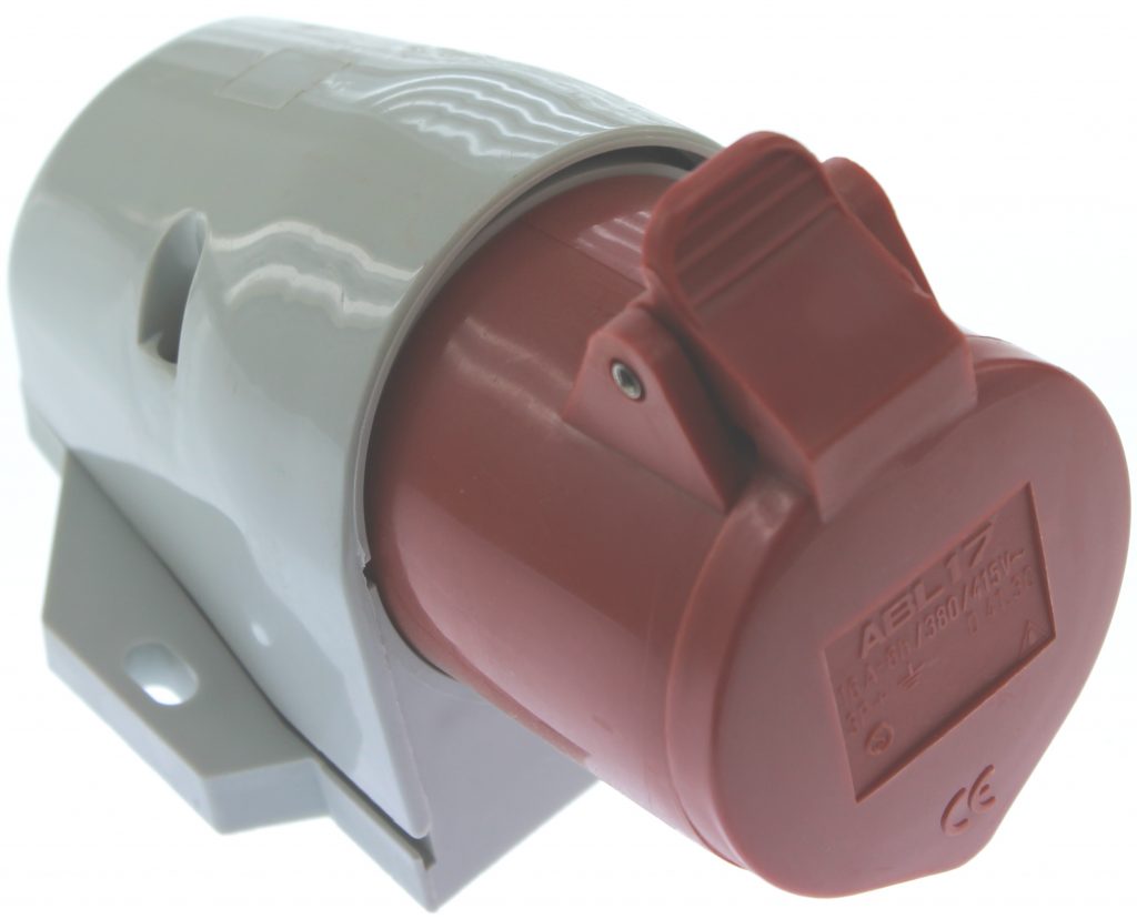 Cee Wcd Blauw 32Amp 3-Polig 6H D32V22 Opbouw Ip44